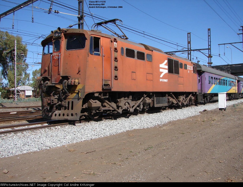 SAR Class 6E1 E1235 (Series 1)